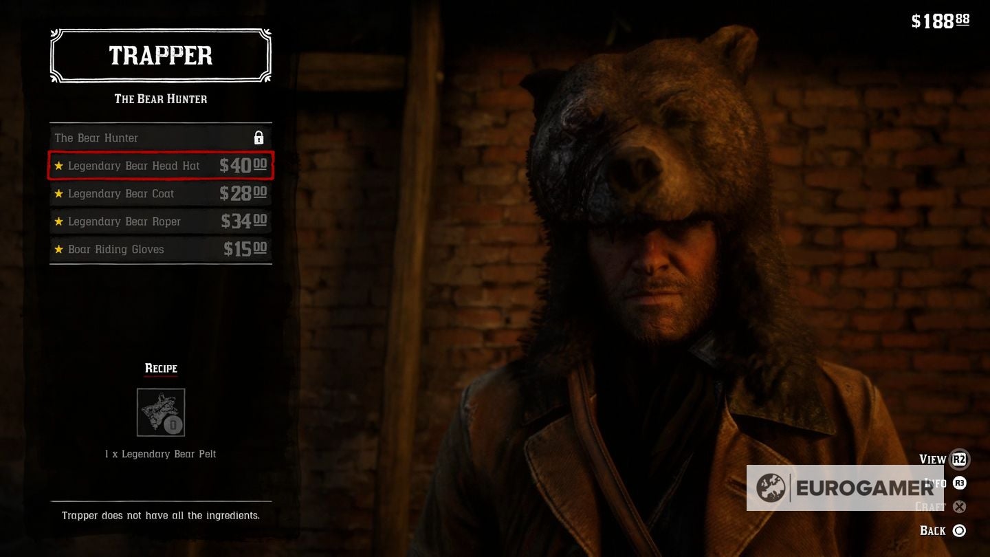 Red Dead Redemption 2 Trapper locations - where to find the Trapper and ...