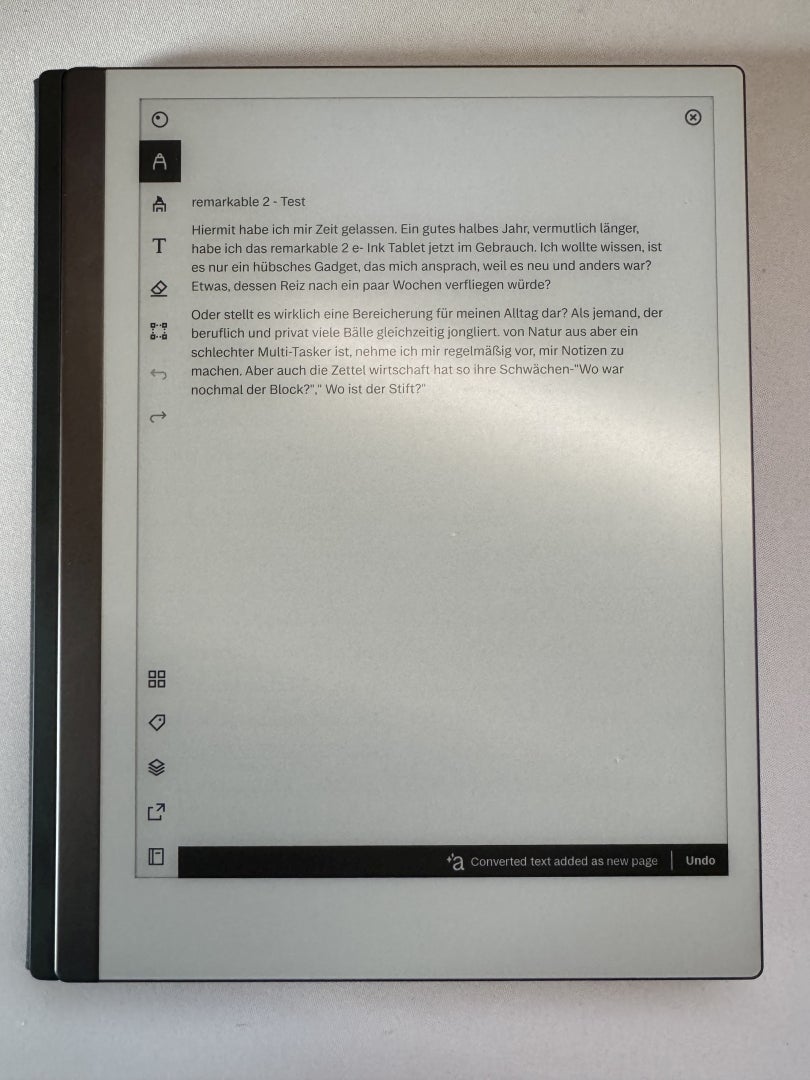 reMarkable 2 e-ink Tablet im Test: Ihr wisst, dass ihr euch mehr ...