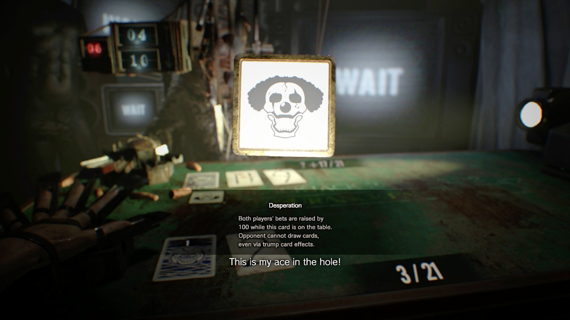 Resident Evil 7 21 DLC: How to win Blackjack, beat Desperation in the ...