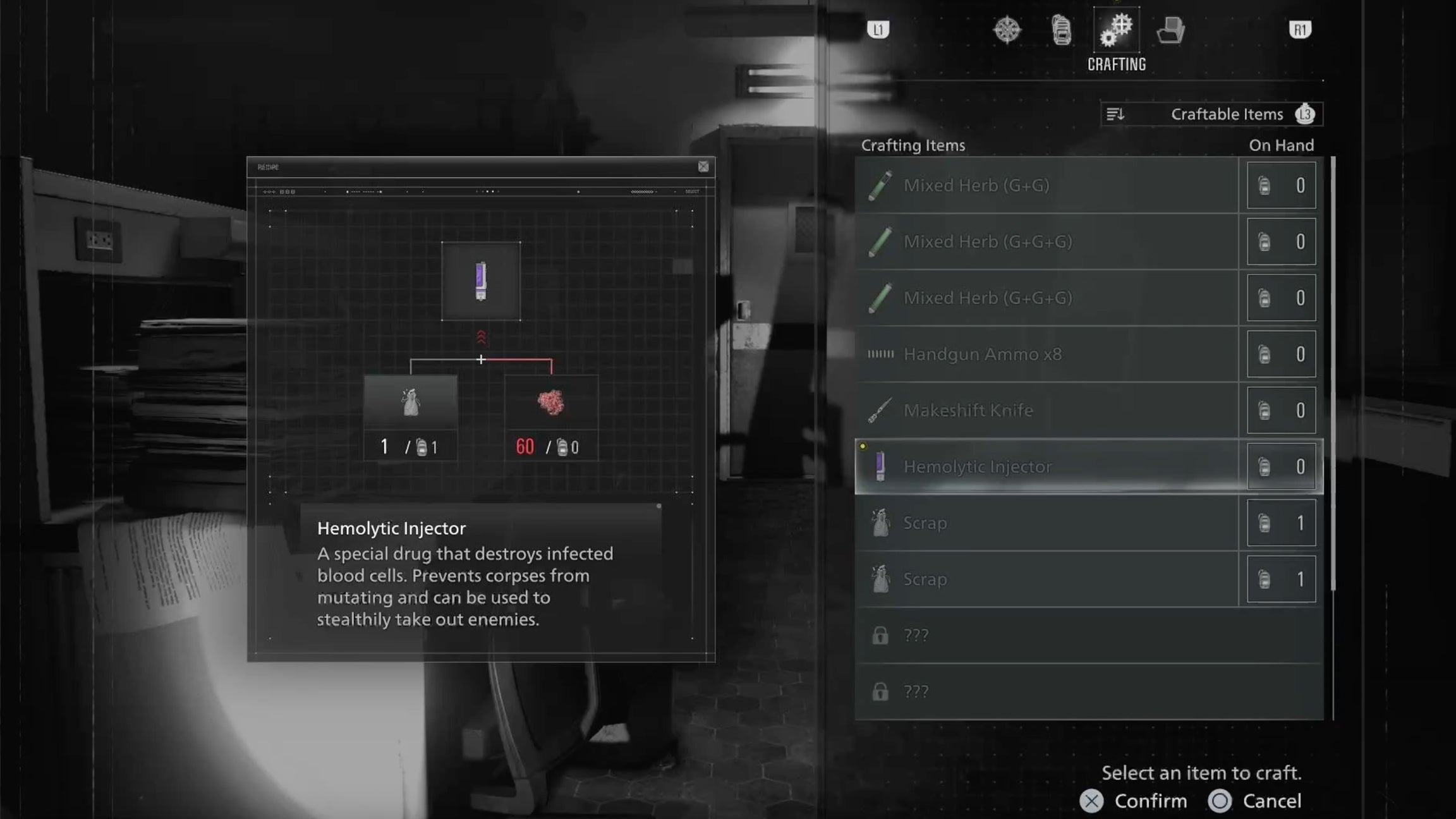 How to use Infected Blood and the Blood Collector in Resident Evil ...