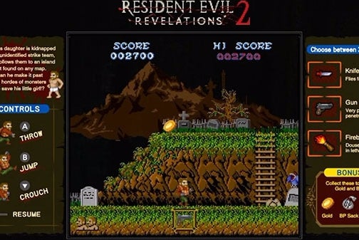 Resident Evil Revelations has exclusive retro mini-games on Switch ...