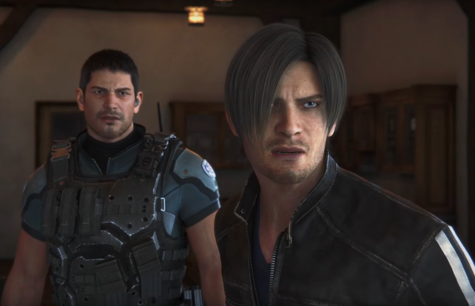 Resident Evil's Leon and Chris reunite for CGI movie prequel to Resi 7 ...