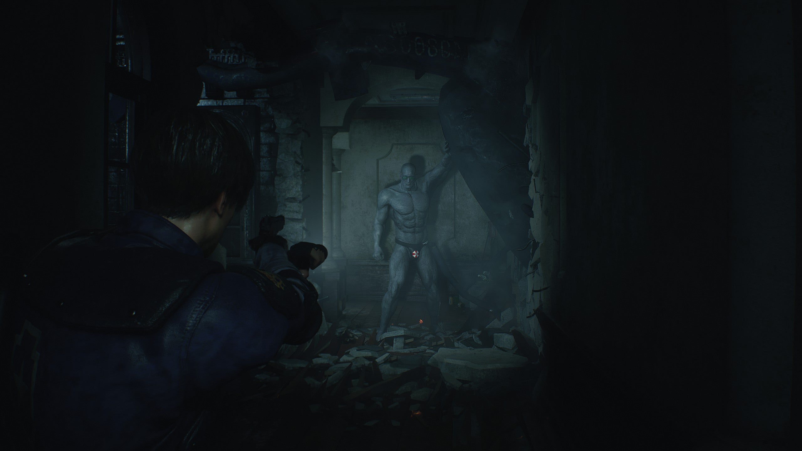 Resident Evil 2 speedo mod for Mr. X is rather terrifying | VG247