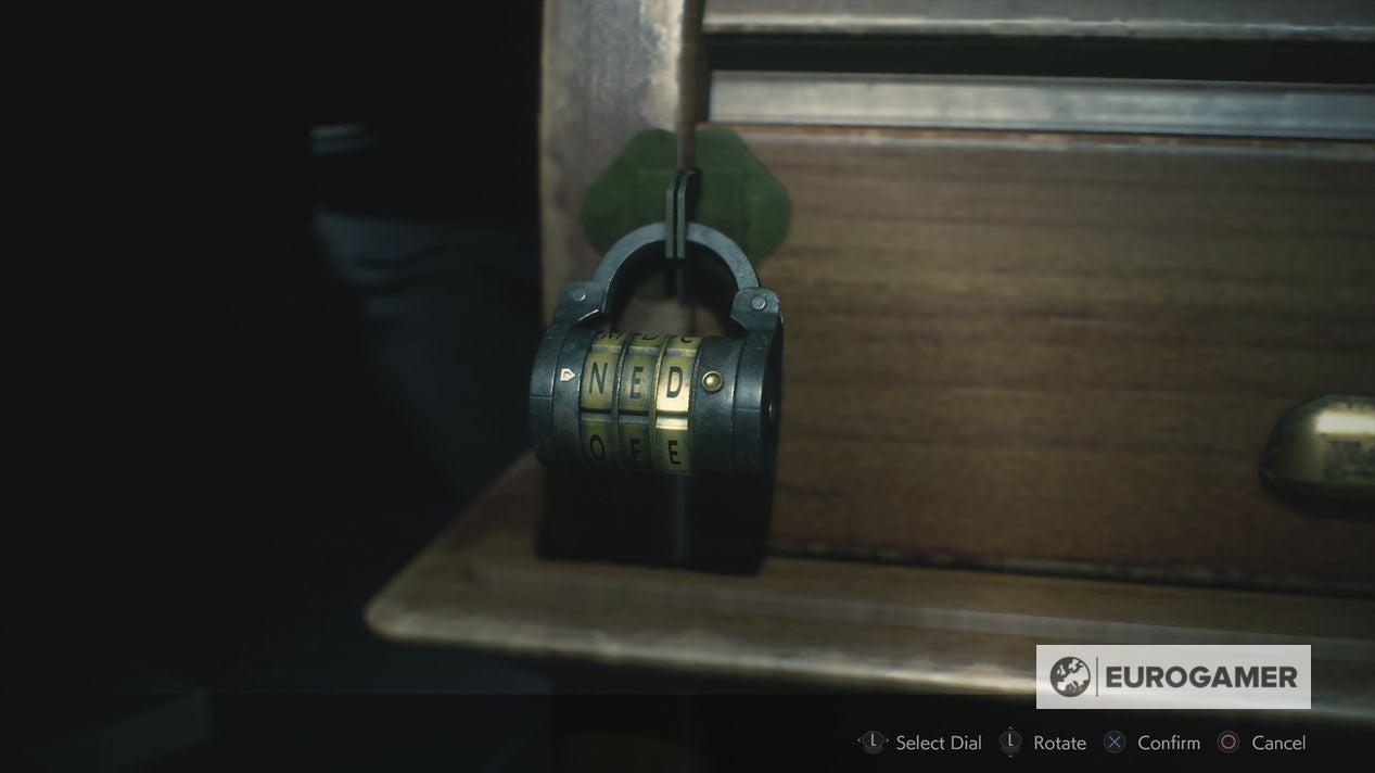 Resident Evil 2 Leon Desk puzzle solution | Eurogamer.net