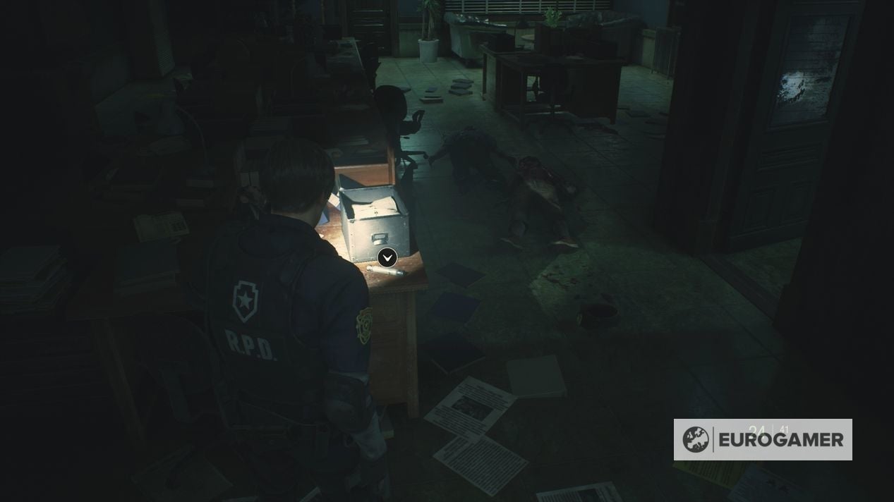 Resident Evil 2 - Courtyard location, Red Book, Art Room and Red Jewel ...