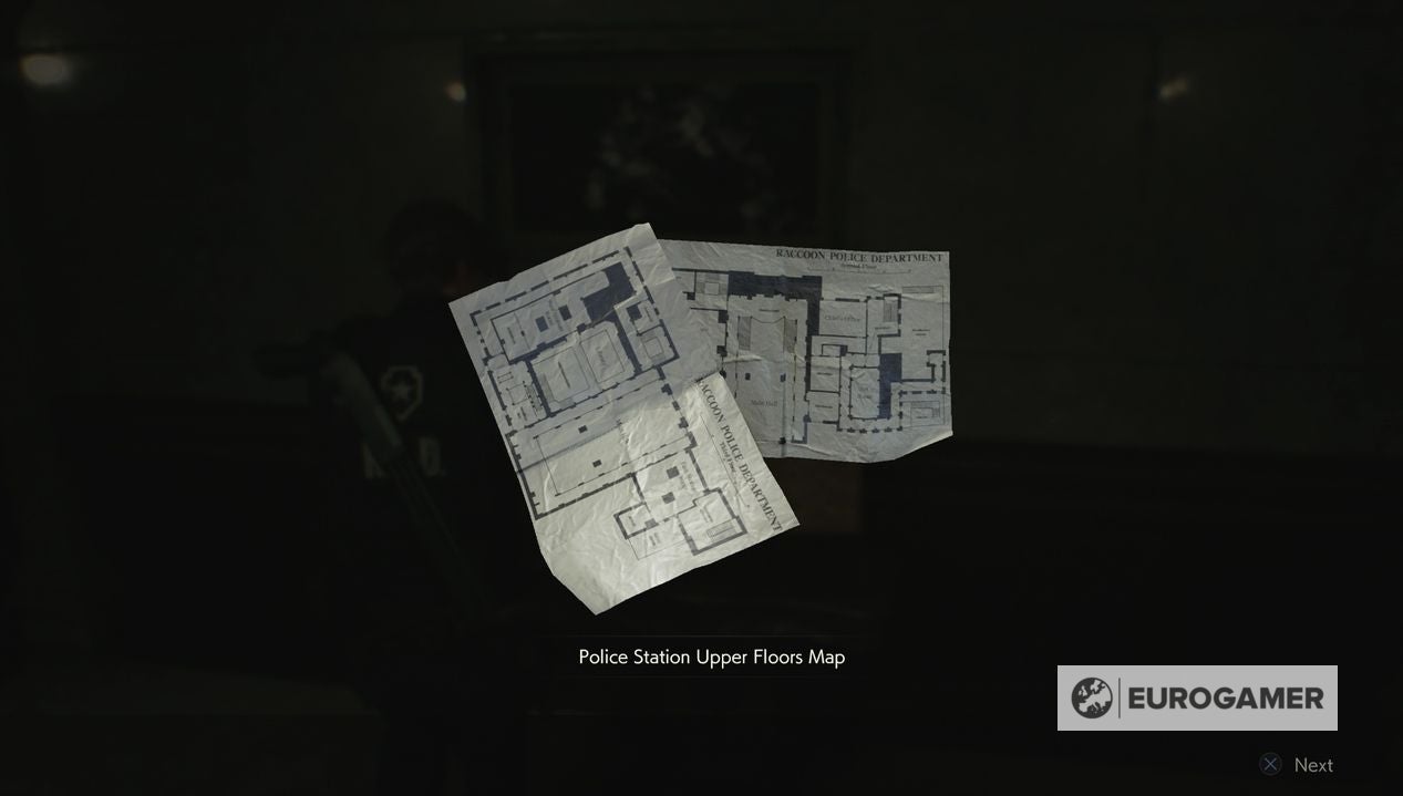 Resident Evil 2 - Exploring the Police Station West Wing, Spade Key ...