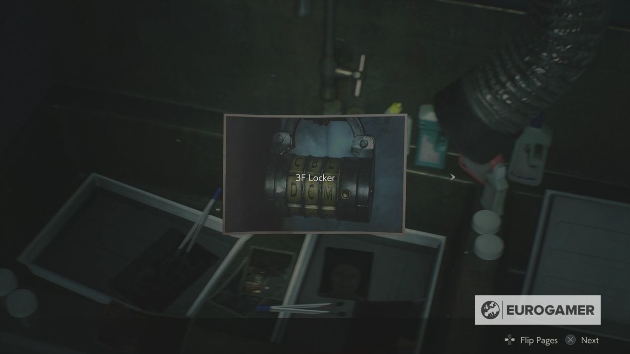 Resident Evil 2 Locker Code solutions in the Shower Room, 3F and ...