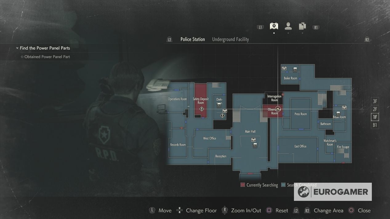 Resident Evil 2 - Bejeweled Box, USB Dongle Key, STARS Badge and ...