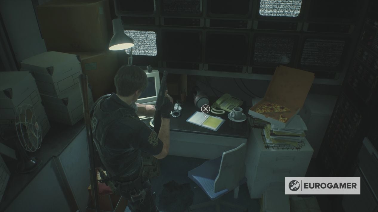 Resident Evil 2 - Exploring the Laboratory, how to upgrade Wristband ...