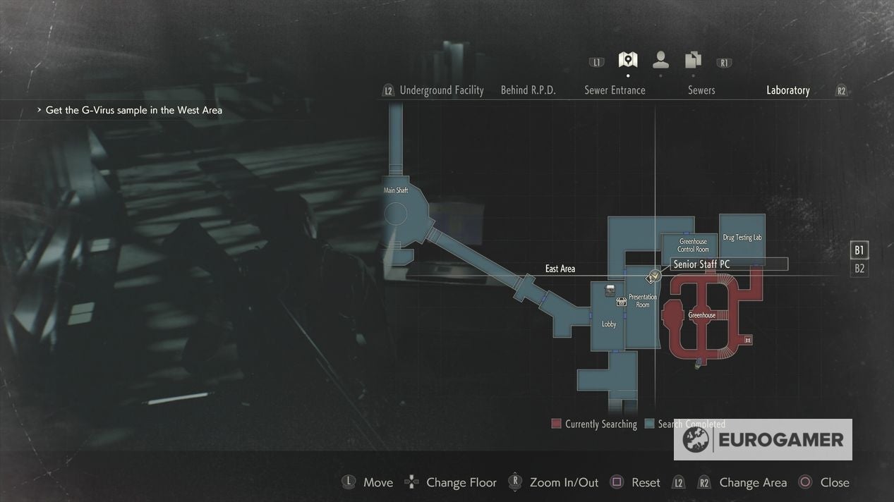 Resident Evil 2 - Drug Testing Lab puzzle solution, cooling the ...