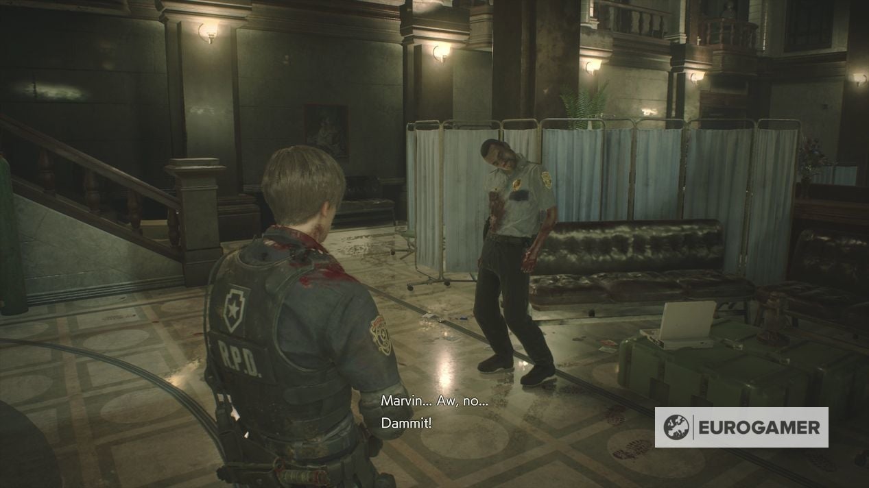 Resident Evil 2 - Generator Room puzzle, Club Key location and Large ...