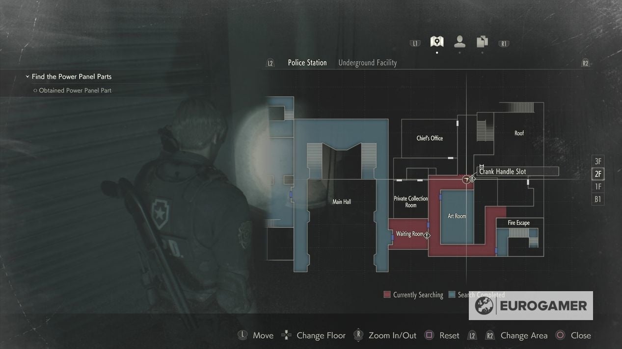 Resident Evil 2 - Generator Room puzzle, Club Key location and Large ...