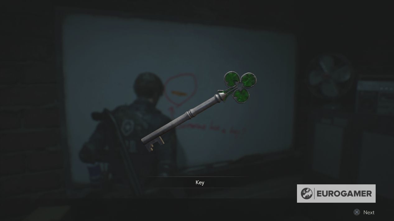 Resident Evil 2 - Generator Room puzzle, Club Key location and Large ...