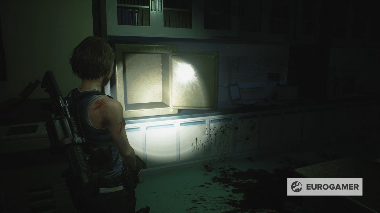 Resident Evil 3 - Courtyard box access for the Magnum explained ...