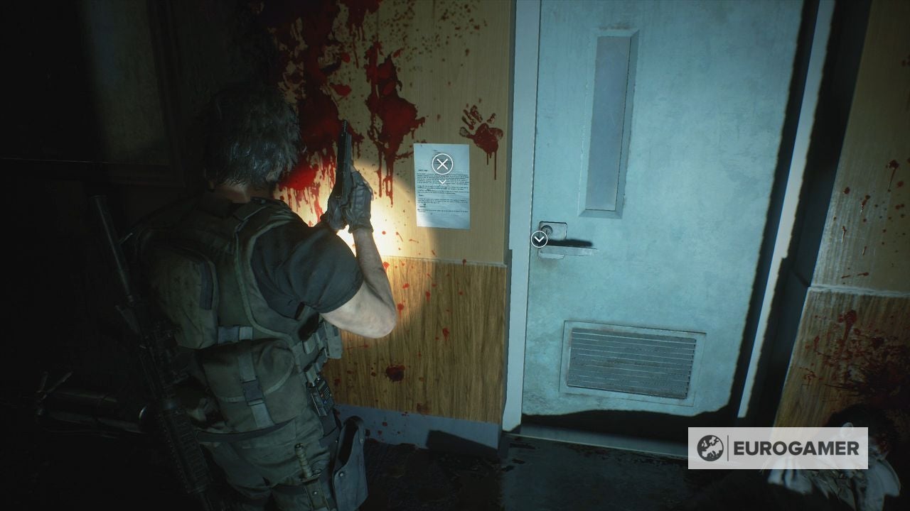 Resident Evil 3 - Hospital safe code, beat Hunters and find the ...