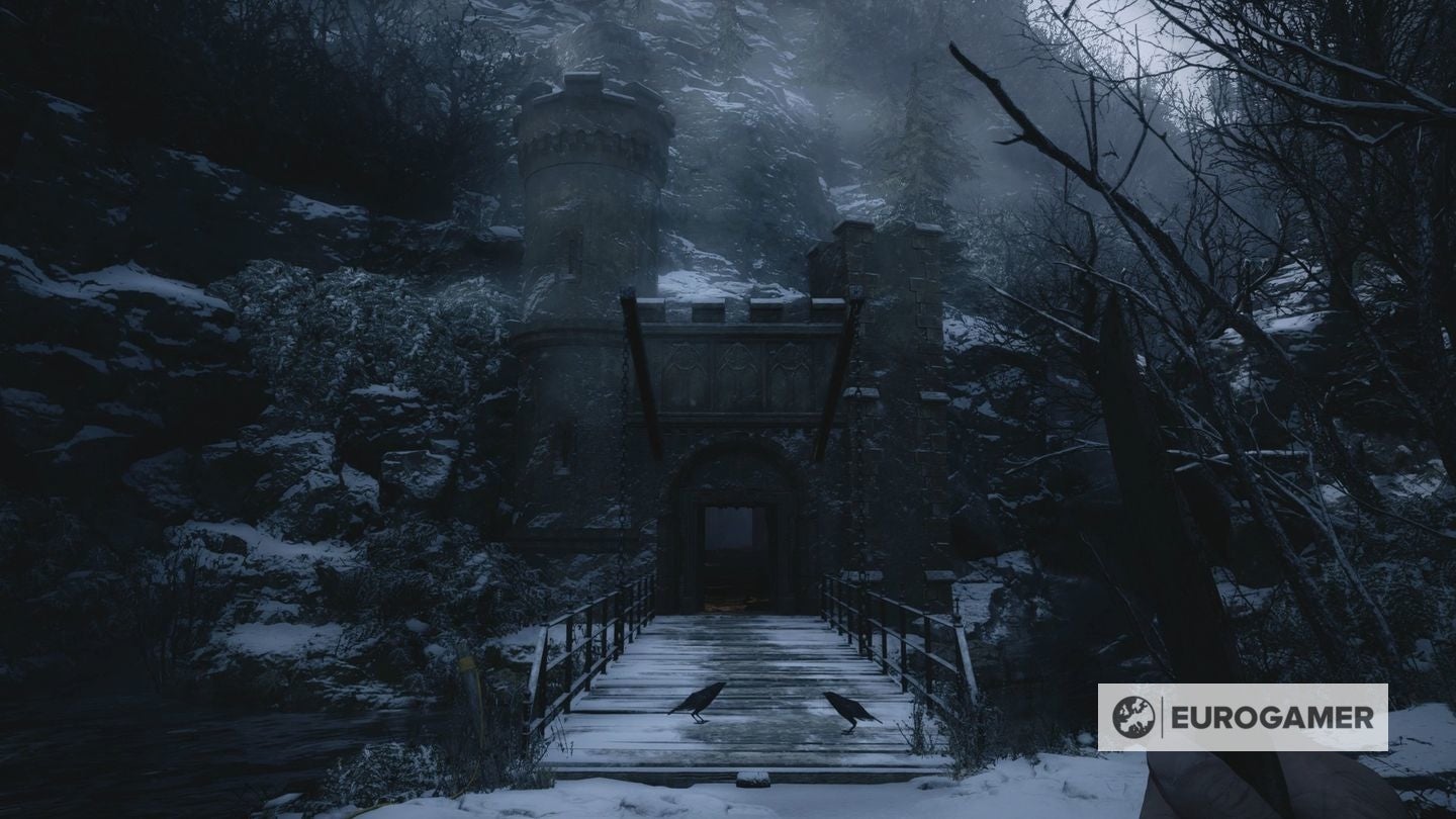 Resident Evil Village - Castle gate, finding Luiza's House and finding ...