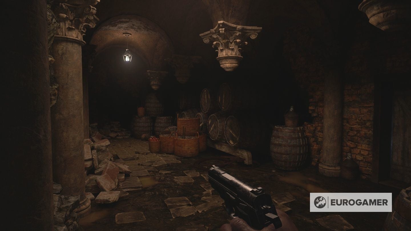 Resident Evil Village - Castle gate, finding Luiza's House and finding ...
