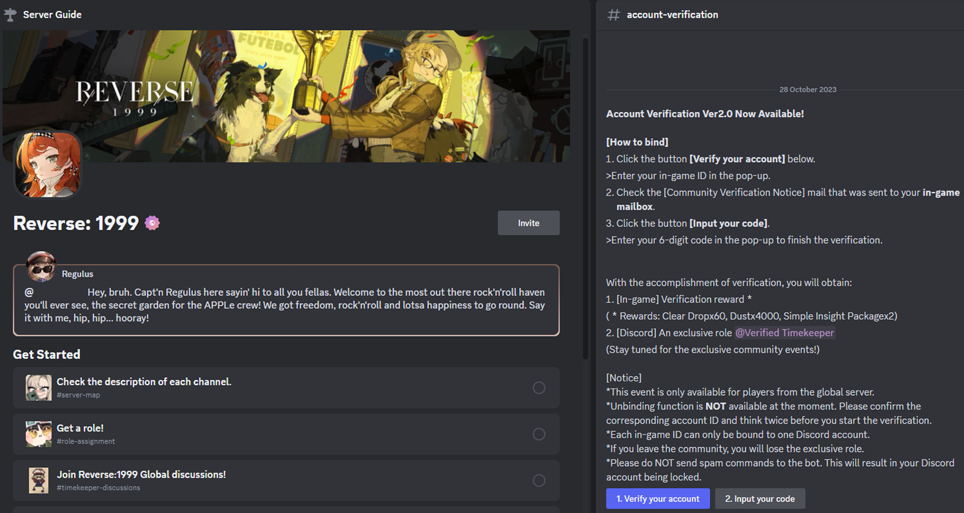 Reverse 1999 codes July 2024 | Eurogamer.net