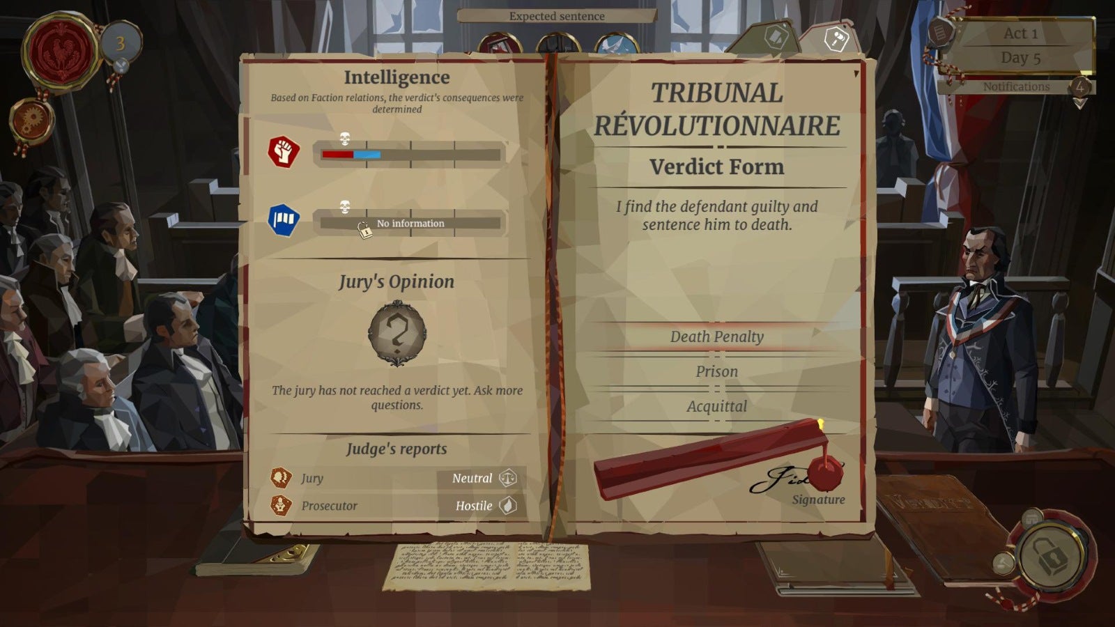 French revolutionary judge sim We The Revolution is out now | Rock ...