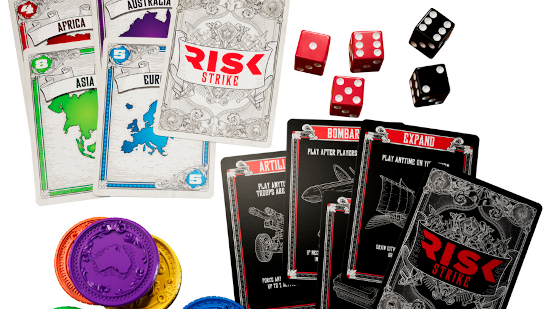 Risk Strike sells a 20-minute version of the classic world domination ...