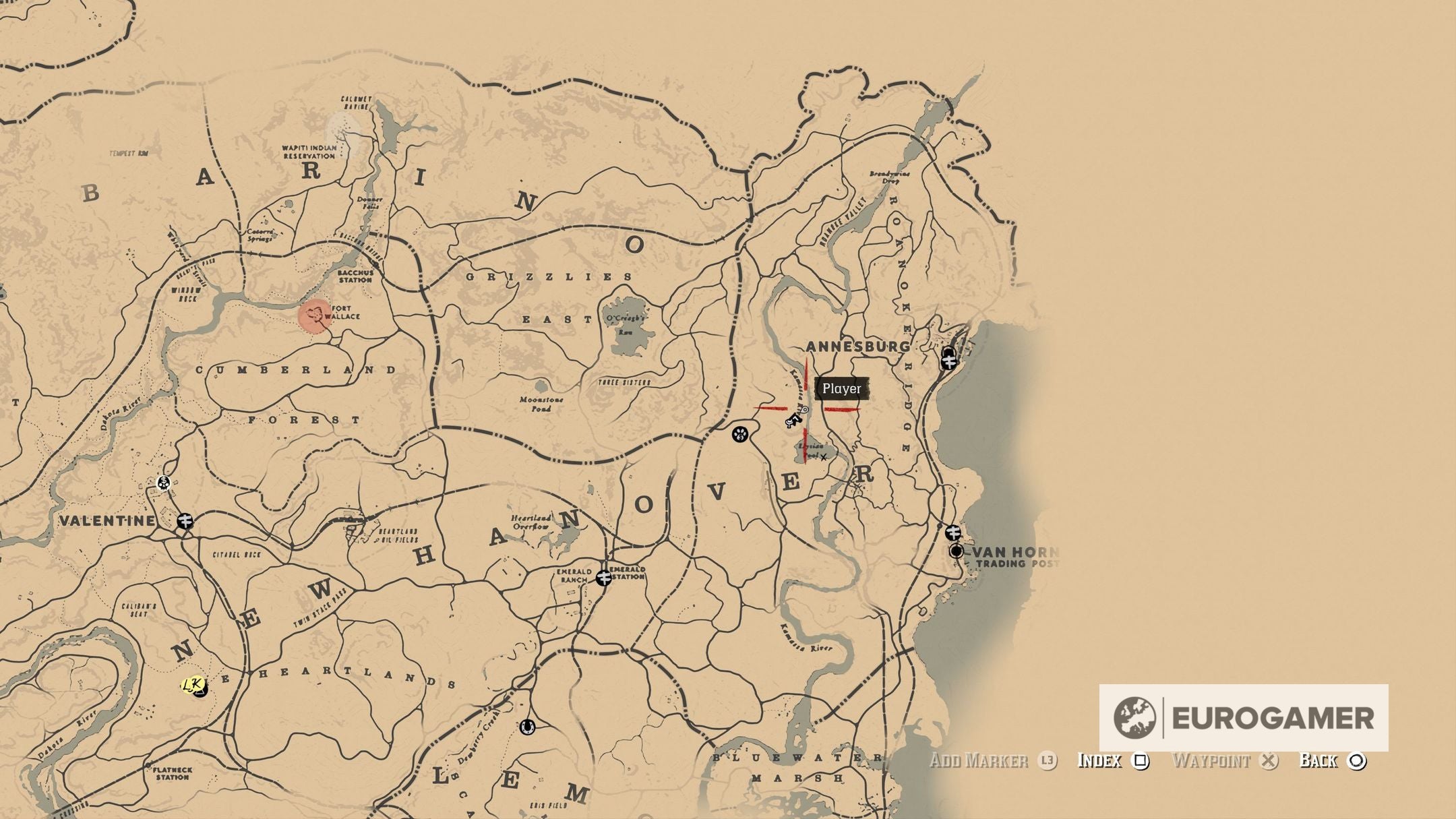 Red Dead Redemption 2 Dinosaur Bone locations and map | Eurogamer.net