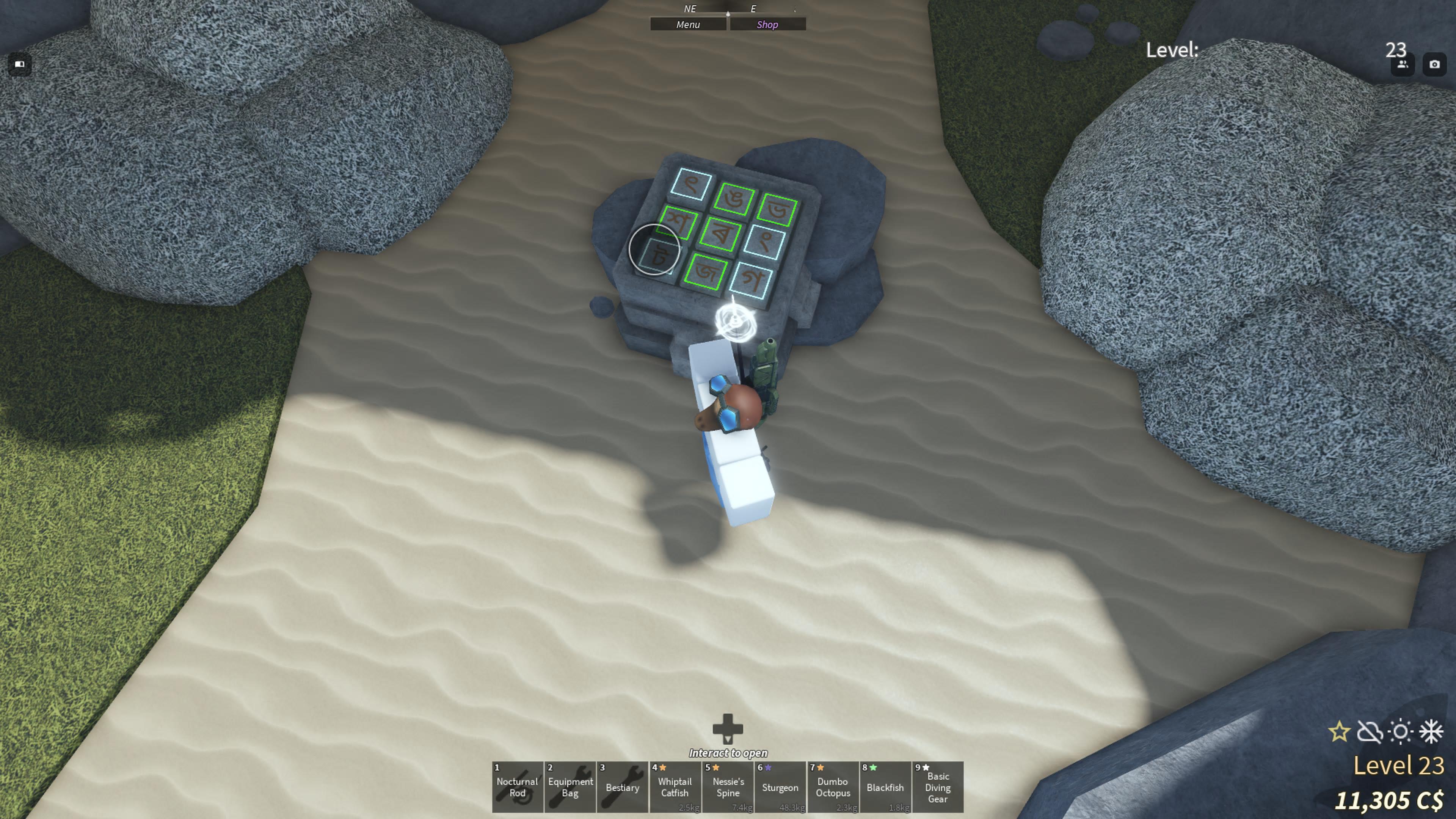 Roblox Fisch: Where to use the handwritten note for the Relic rod | VG247