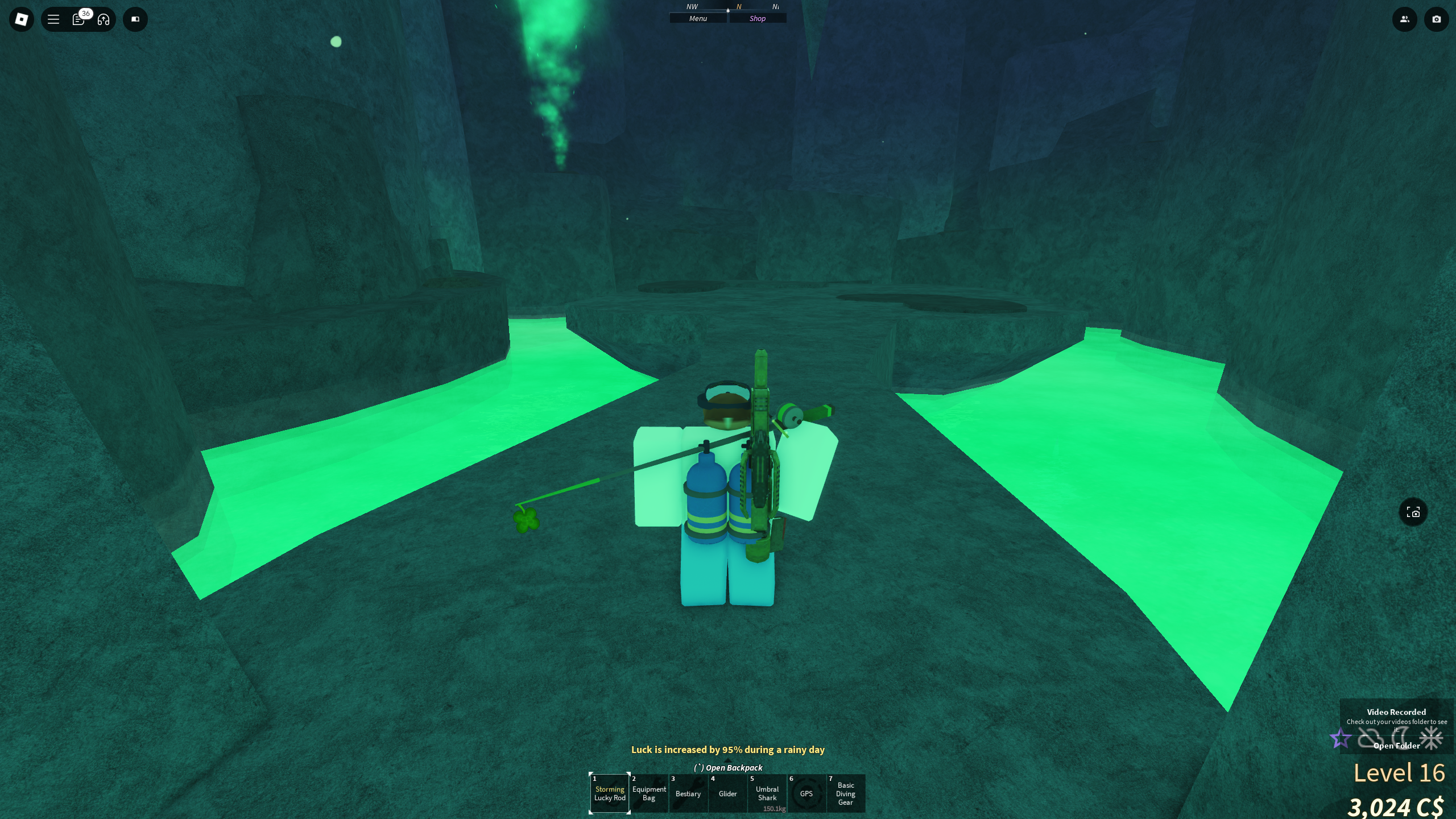 Roblox Fisch: How to get to the Brine Pool | VG247