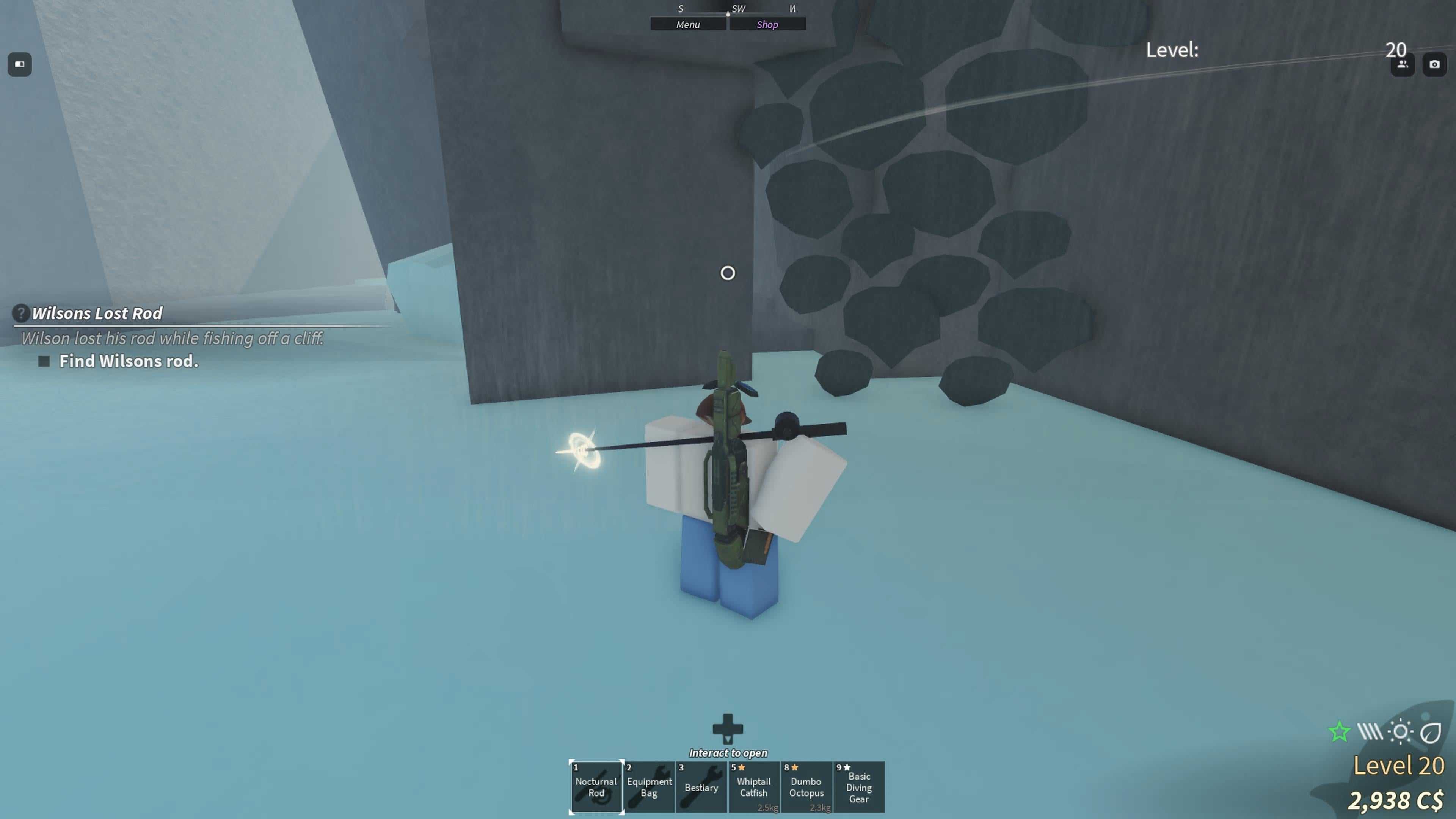 Roblox Fisch: Where to find Wilson's Missing Rod | VG247