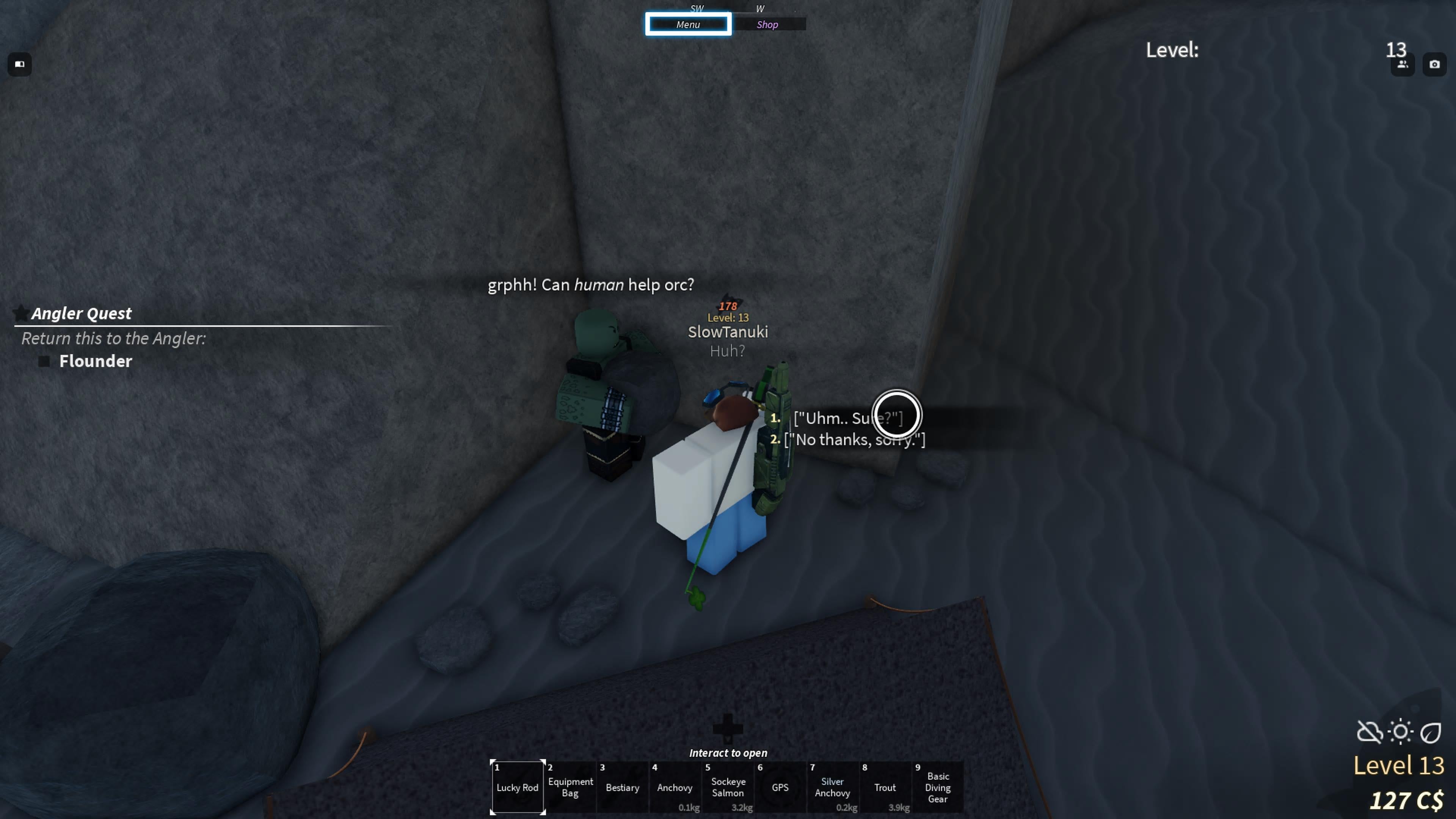 Roslit Volcano Fishing: How to get the Magma Rod in Fisch | VG247