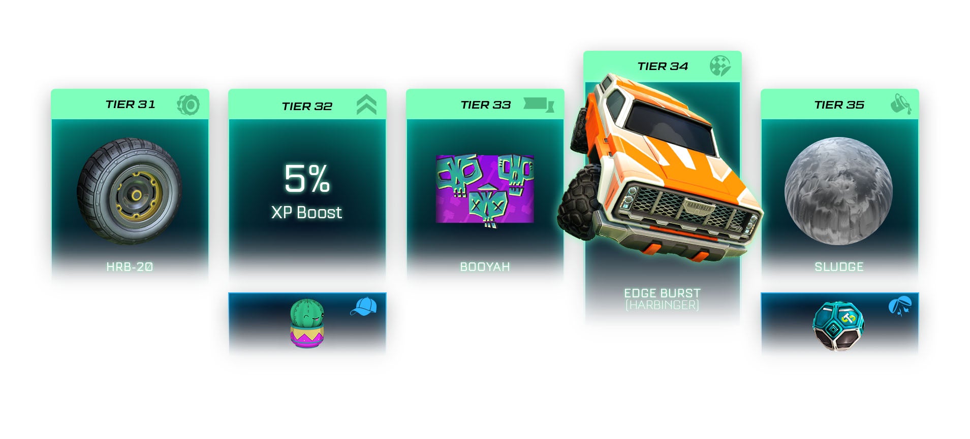 Rocket League Season 1 Rocket Pass cars, wheels and other rewards ...