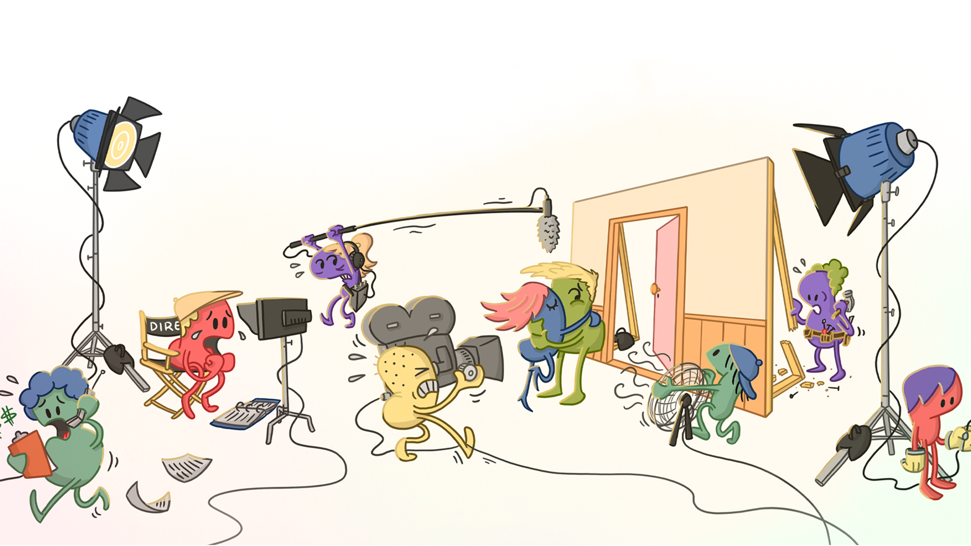 Make a Hollywood movie with friends in co-op dice game Roll Camera ...