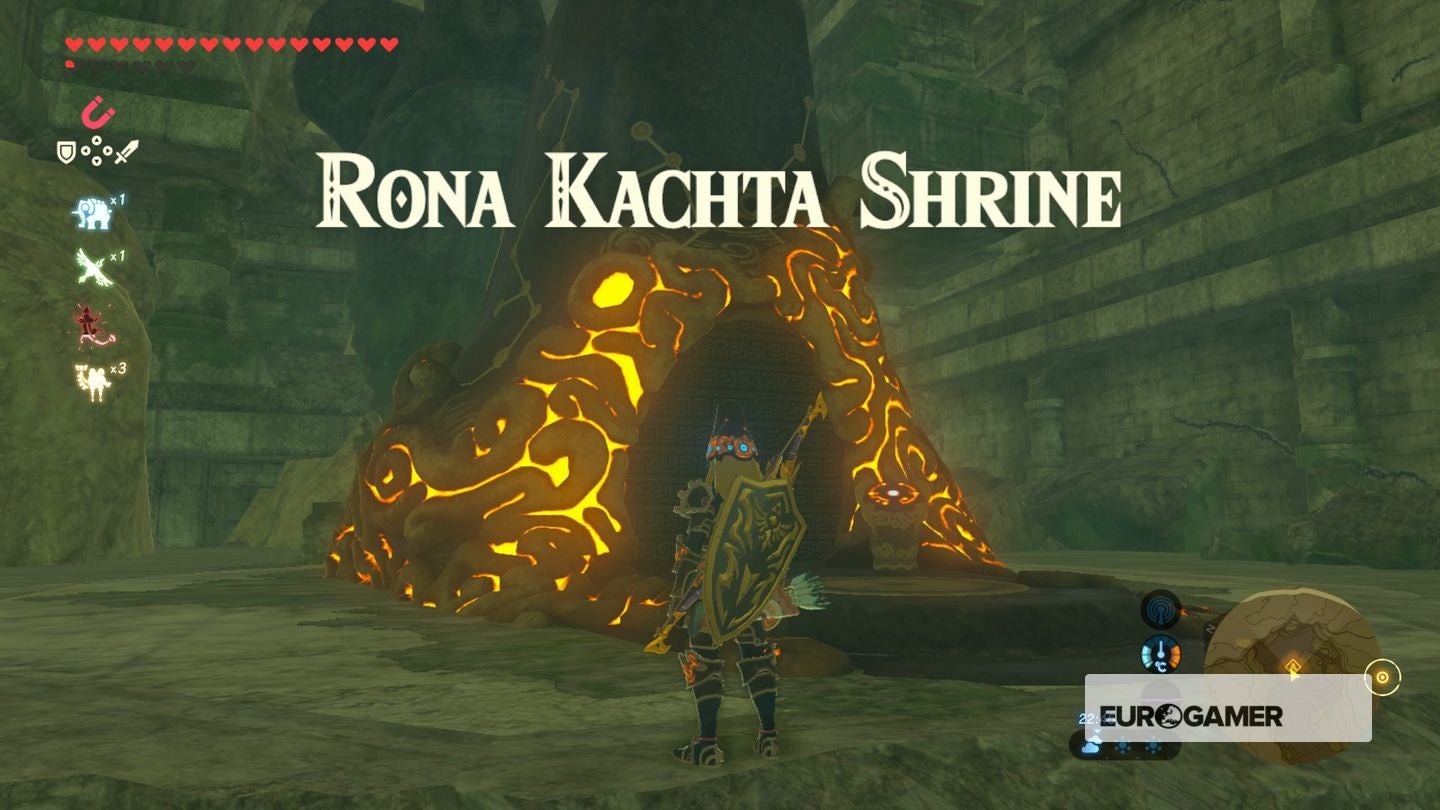 Zelda - Rona Kachta and the Forgotten Temple solution in Breath of the ...
