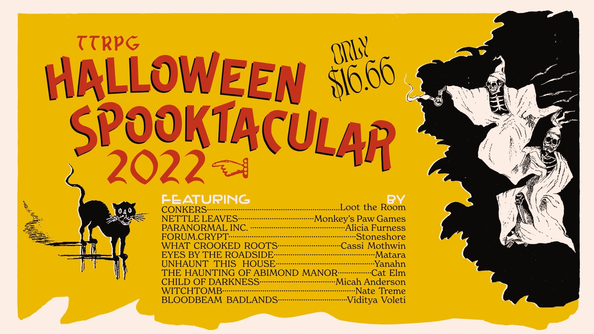 Horror RPG bundle channels devil babies, The Wicker Man, MF Doom and ...
