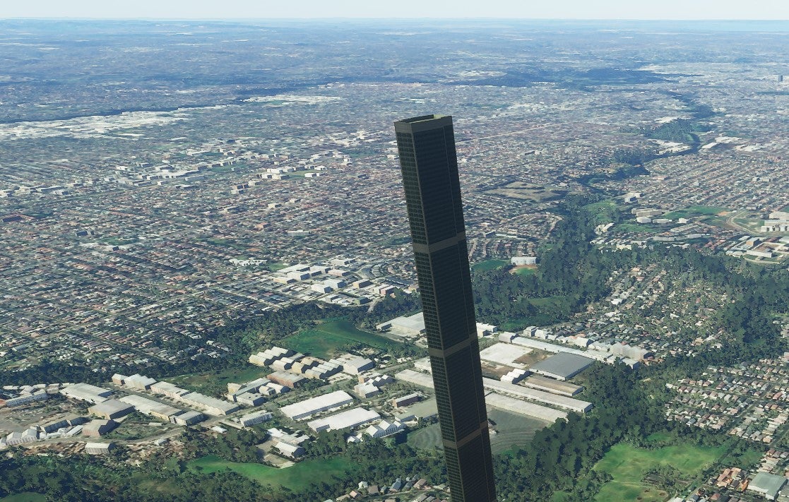 Gigantyczny australijski obelisk w Microsoft Flight Simulator to wynik ...