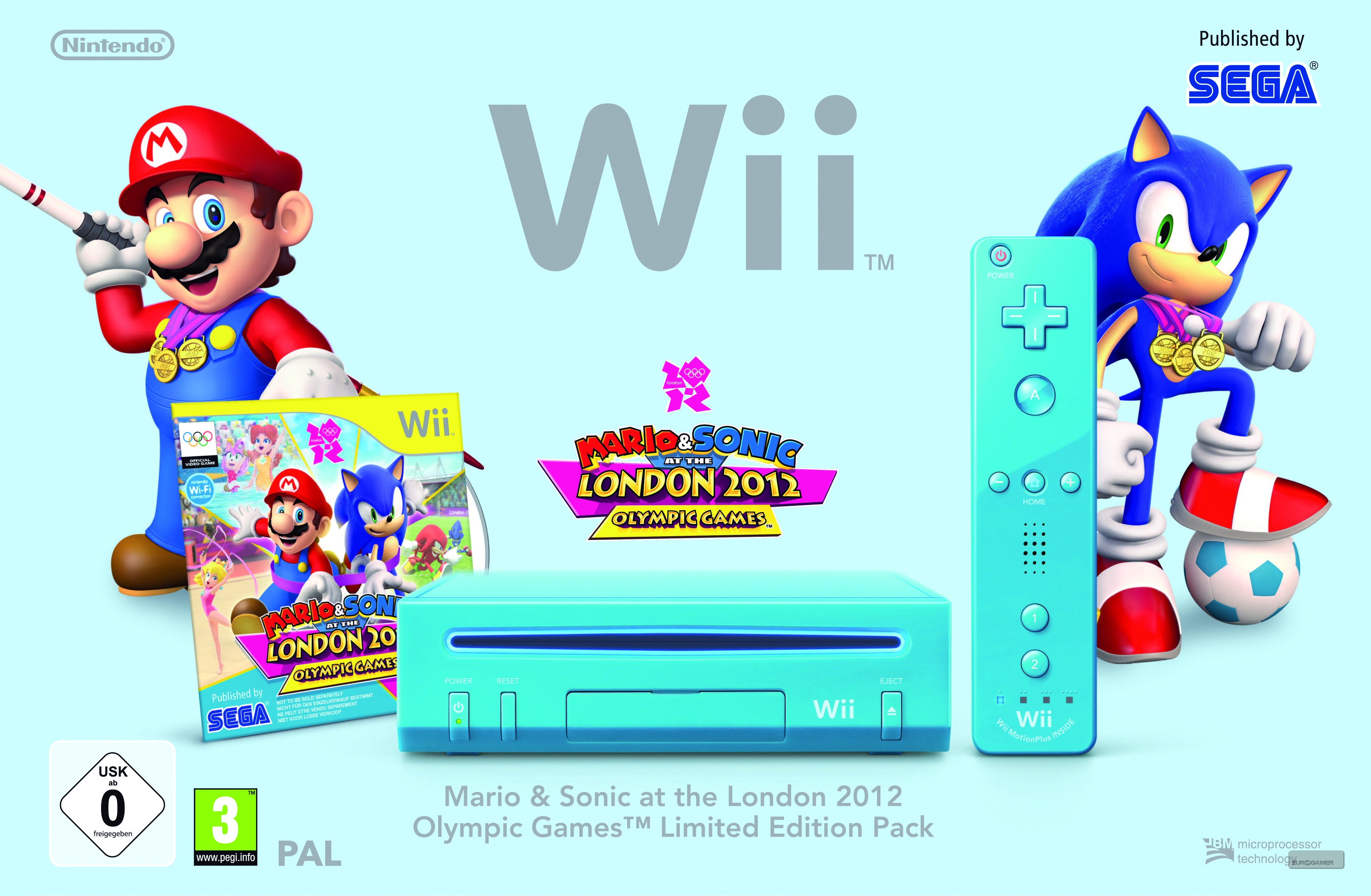Mario Sonic launches with new Blue Wii Eurogamer