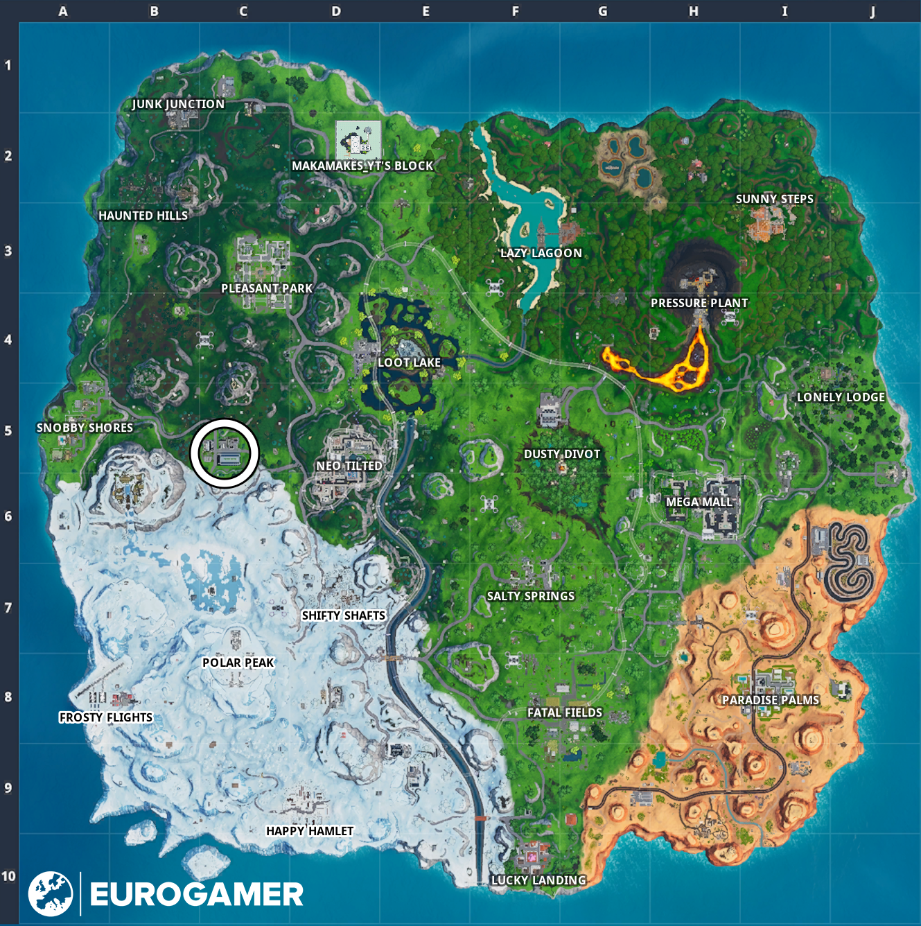 Fortnite Glitched Consumables locations: Where to find the Glitched ...