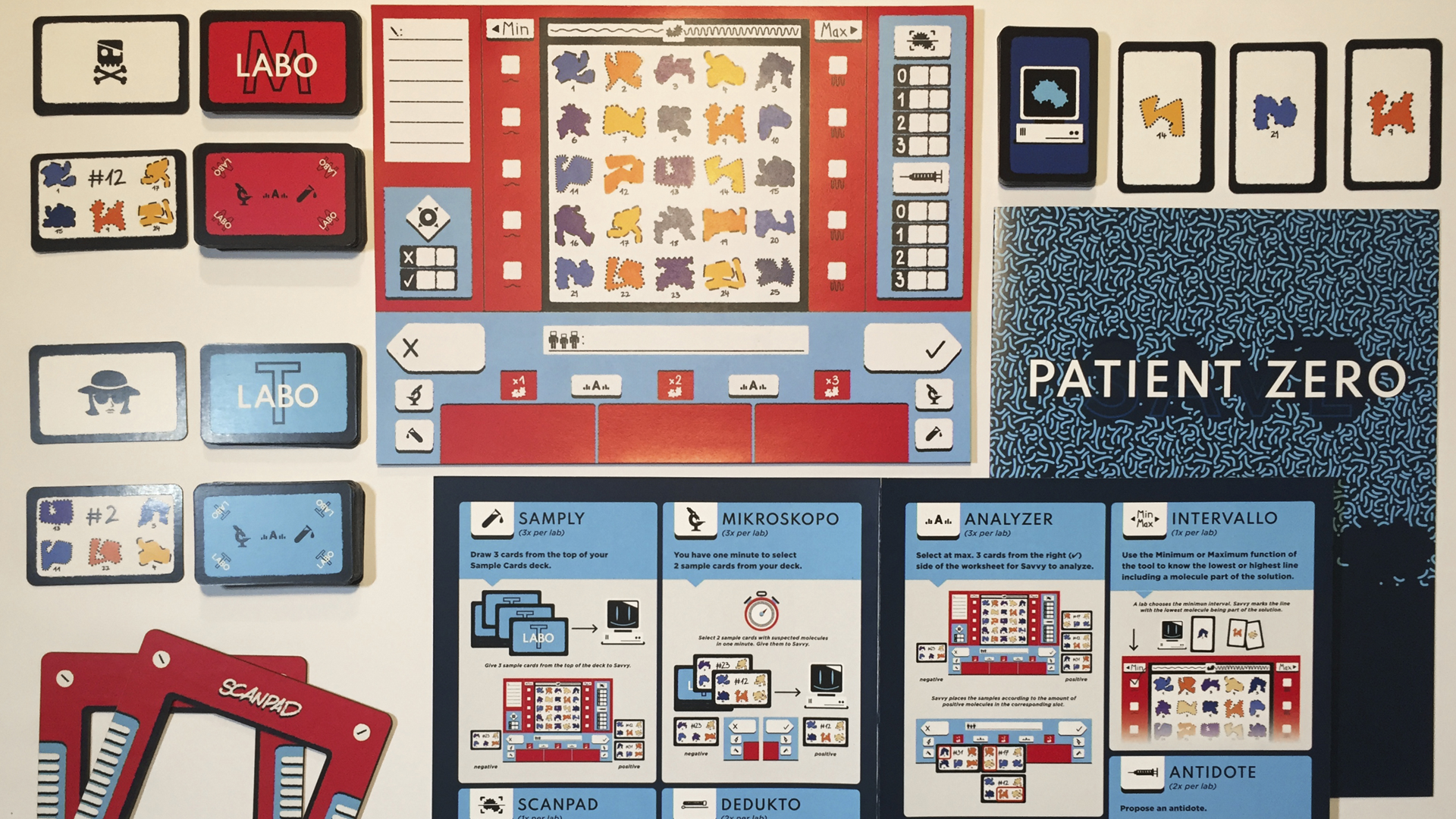 Save Patient Zero, a GM-led team deduction game about rival medical ...