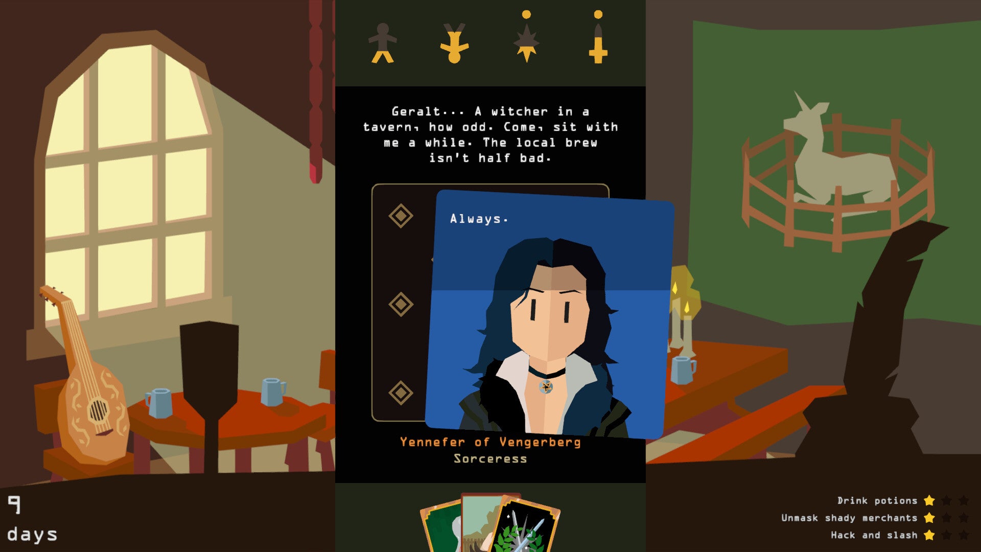 Reigns: The Witcher | Rock Paper Shotgun