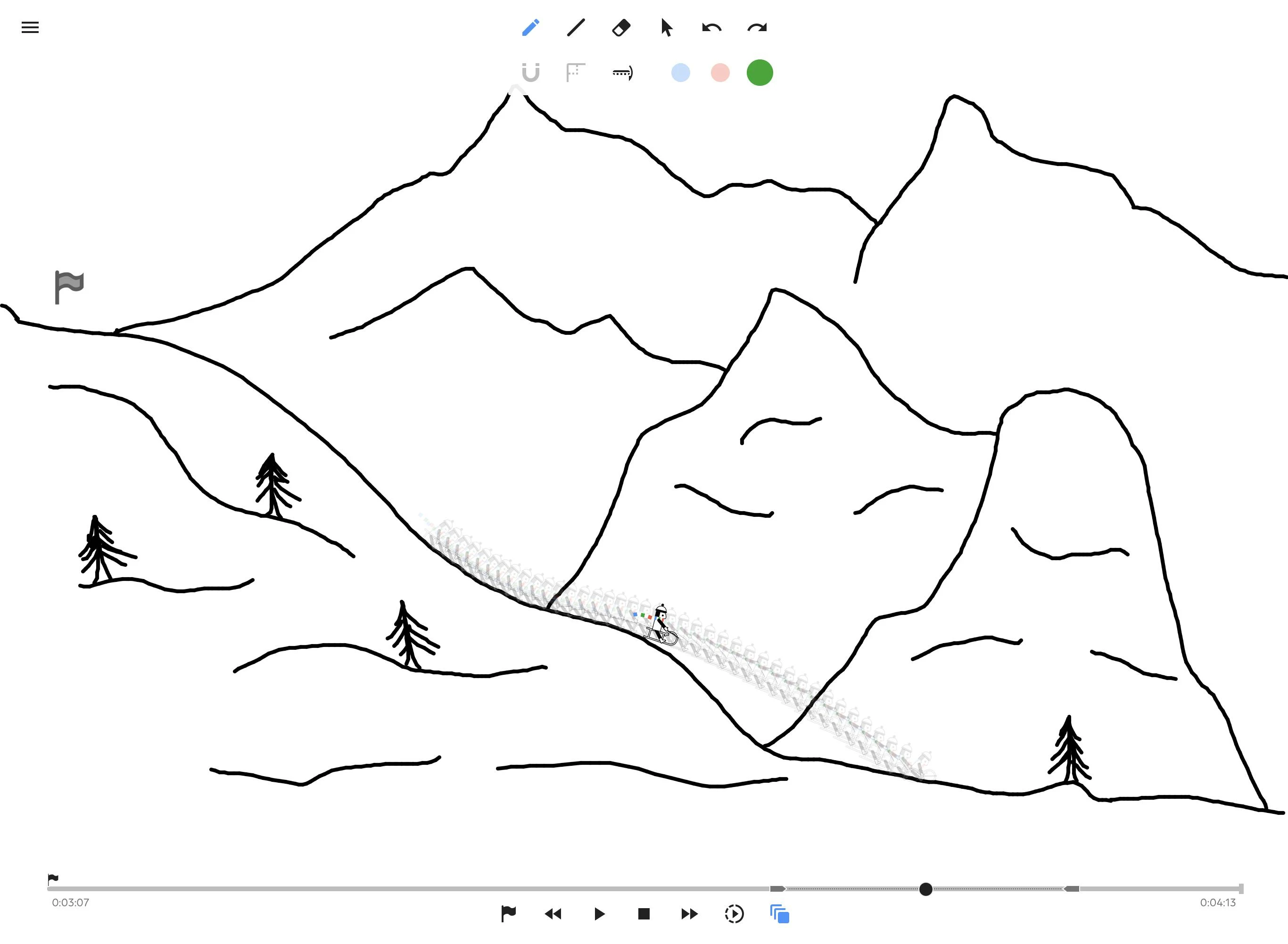 Line Rider | Rock Paper Shotgun