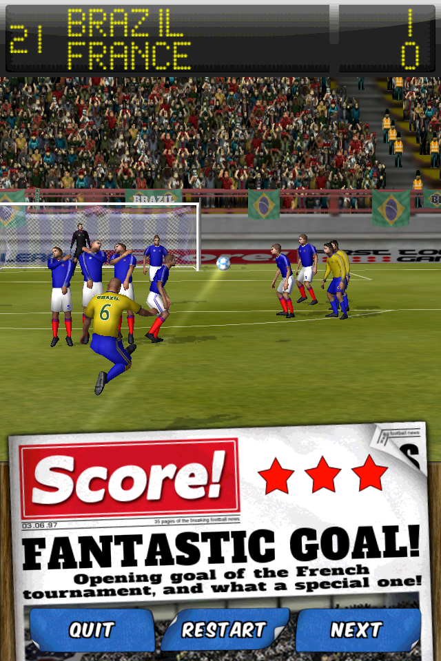 App of the Day: Score! Classic Goals | Eurogamer.net