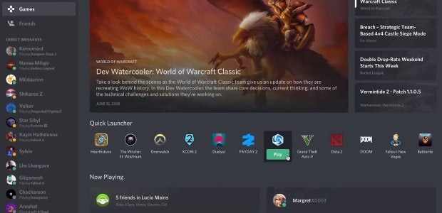 Discord Games Tab is Future, Maybe? | Rock Paper Shotgun