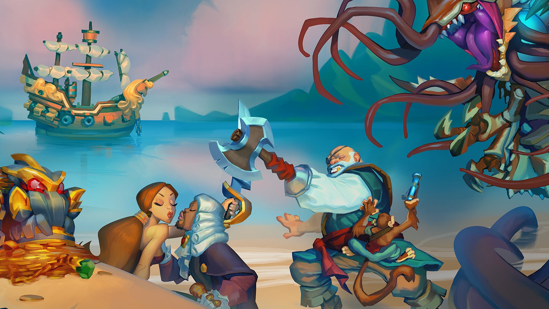 Sea of Legends is an ambitious pirate adventure board game with a ...