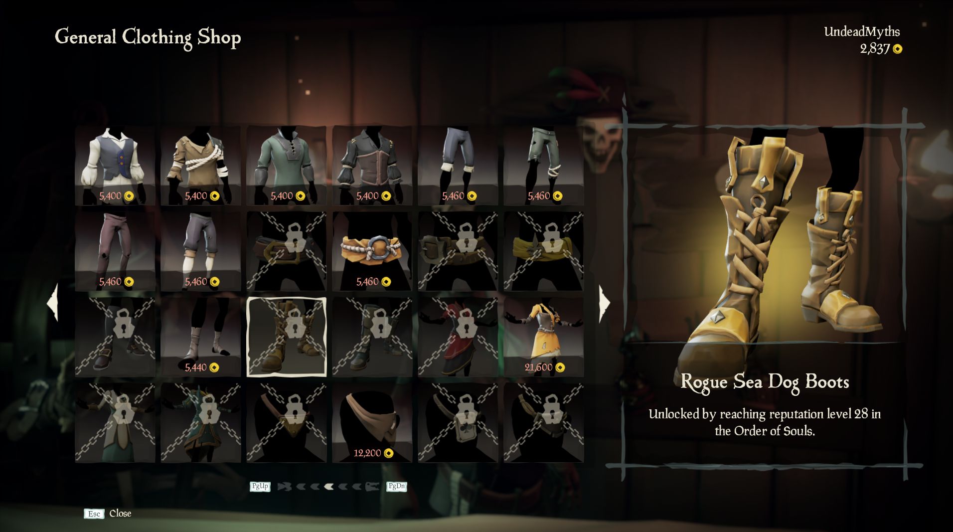 Sea of Thieves Order of Souls Guide - How to Level Up the Order of ...