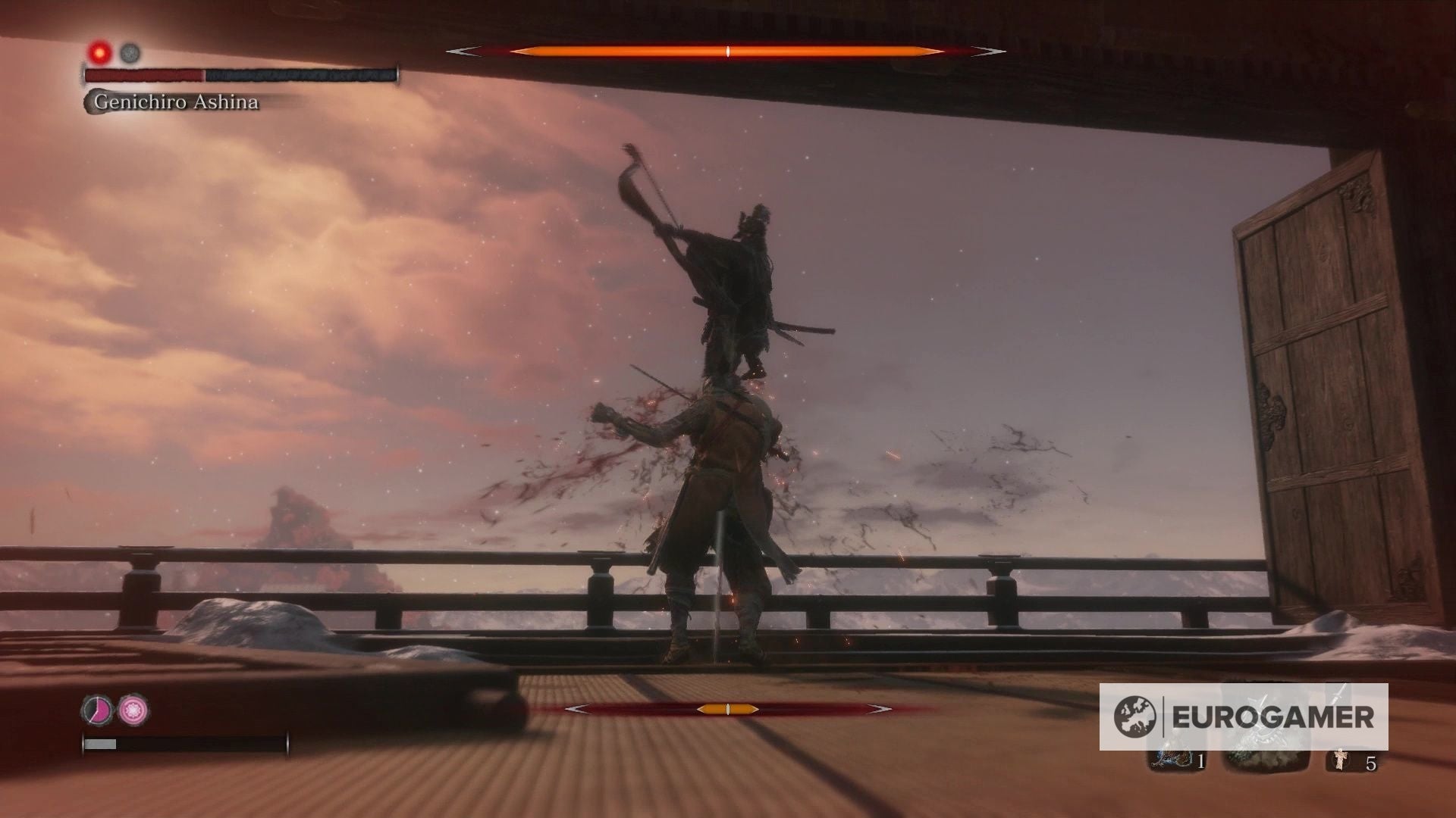 Sekiro Genichiro Ashina fight - how to beat and kill Genichiro Ashina ...