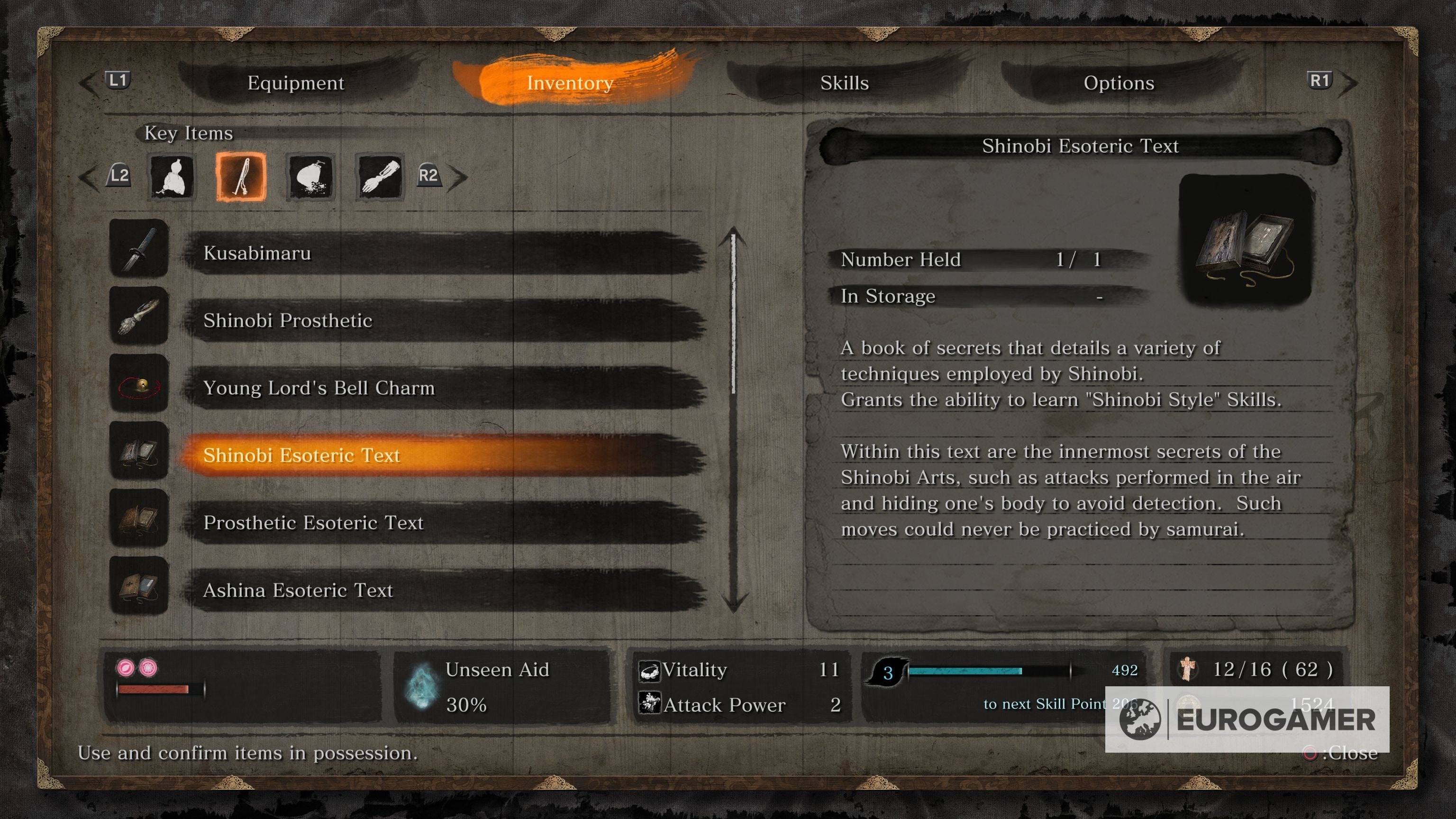 Sekiro Skills explained - Skill tree, best Skills and how to grind ...