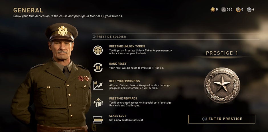 Call of Duty WW2 Prestige rewards explained: What you unlock for each ...