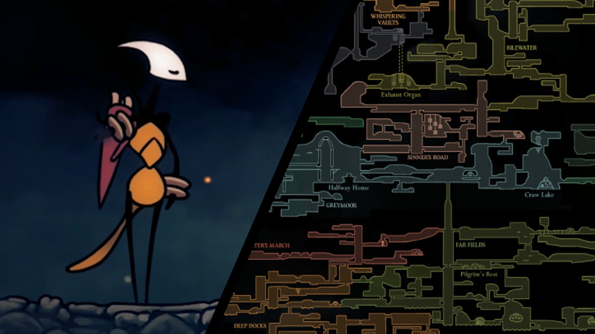 Hollow Knight Silksong: All Shakra map locations | Rock Paper Shotgun