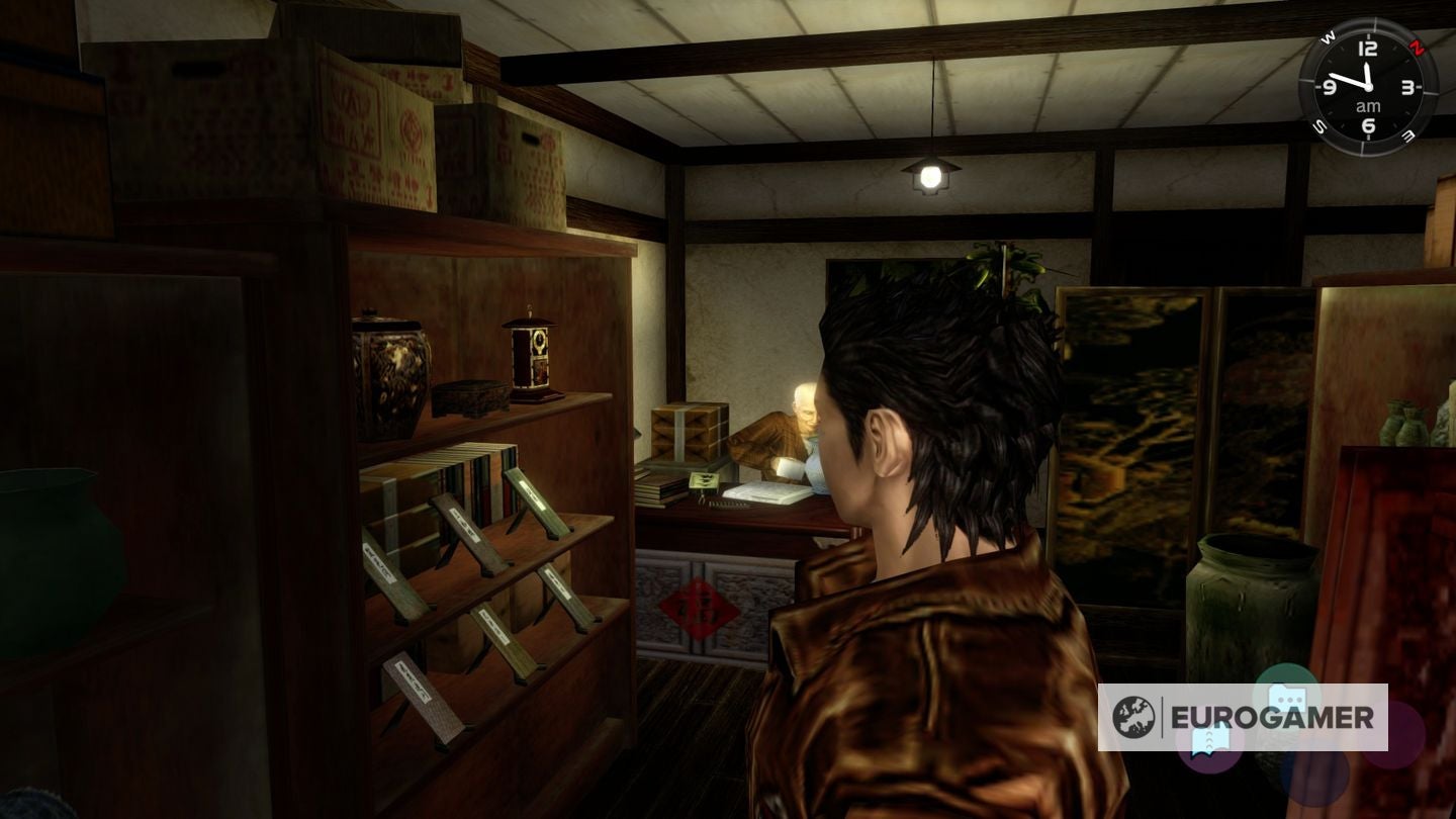 Shenmue - Finding the Phoenix Mirror, where to use the Mysterious Key ...