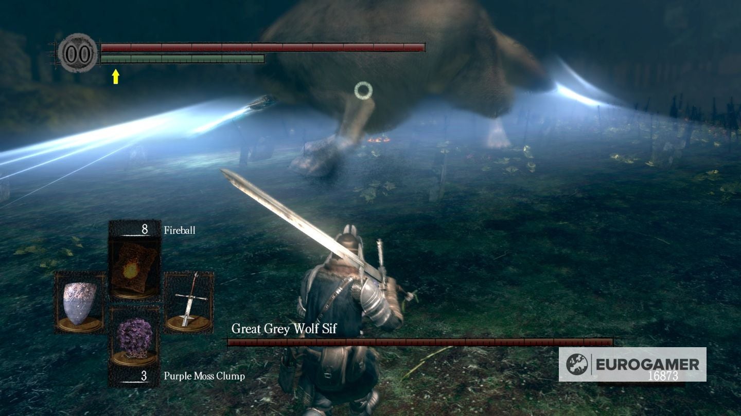 Dark Souls - Great Grey Wolf Sif boss strategy | Eurogamer.net