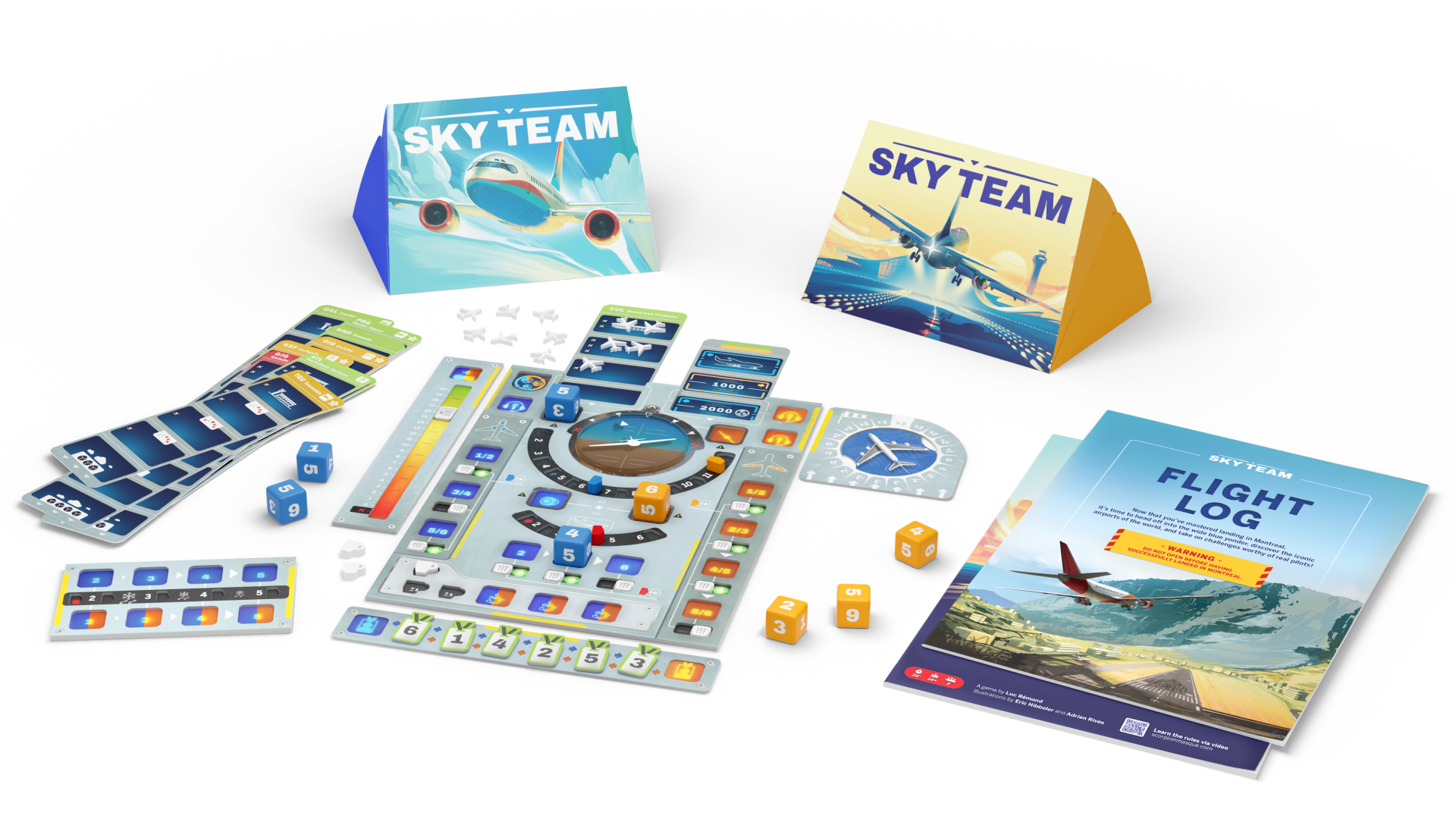 Sky Team’s tense, co-op cockpit simulator board game will hit the ...